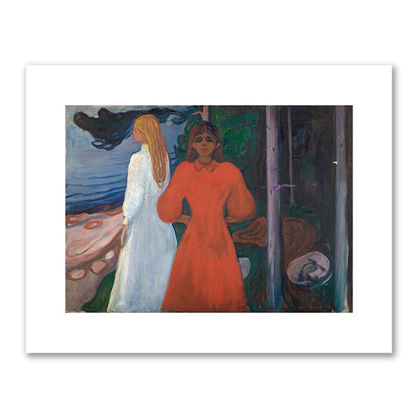 Edvard Munch, Red and White | Buy Quality Art Prints at Museums.Co