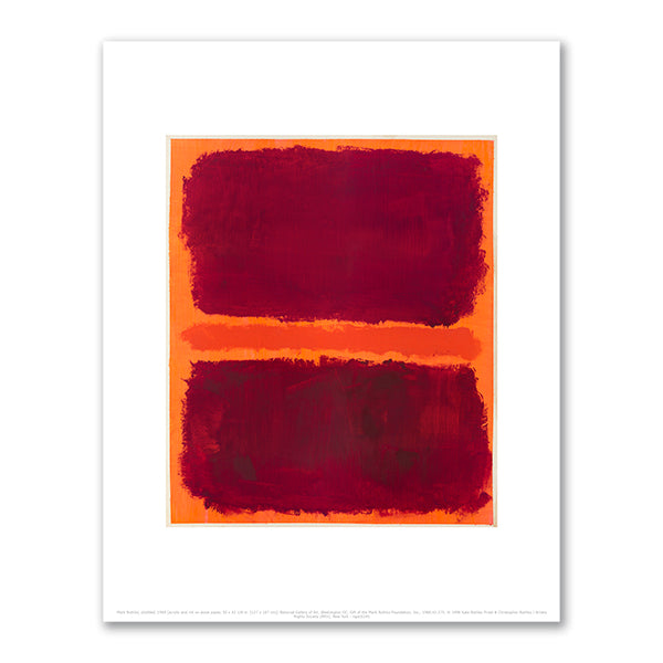 National Gallery of Art, Mark Rothko | Buy Art Prints at Museums.Co
