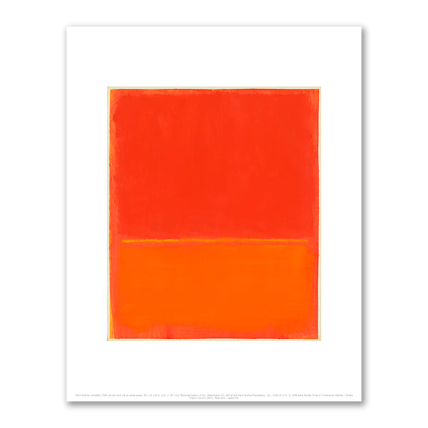 National Gallery of Art, Mark Rothko | Buy Art Prints at Museums.Co