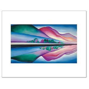 Georgia O'Keeffe, Lake George Reflection | Buy Prints at Museums.Co