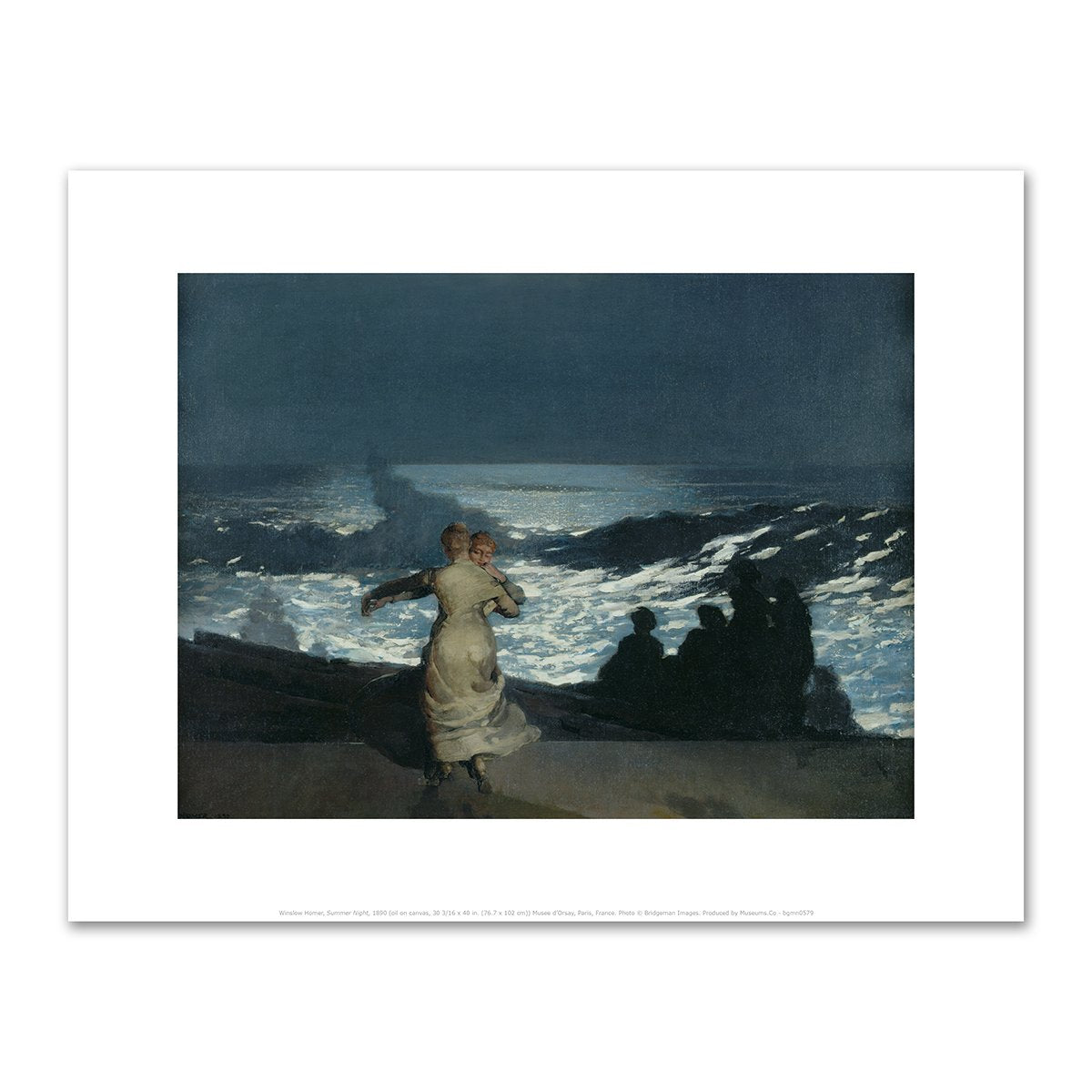 Homer Prints, Summer Night | Buy Quality Prints at Museums.Co
