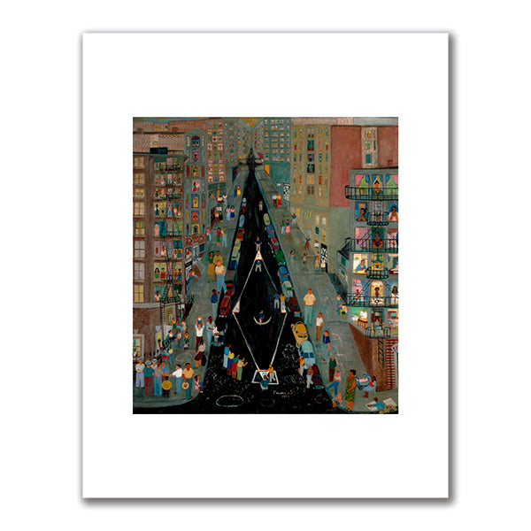 Ralph Fasanella, Sunday Afternoon | Buy Art Prints at Museums.Co