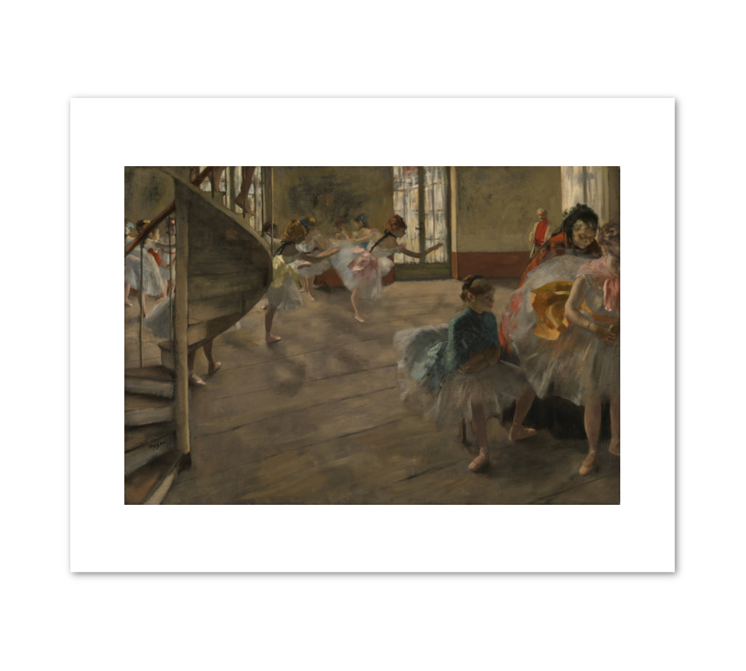 Degas Prints, The Rehearsal | Buy Quality Art Prints at Museums.Co