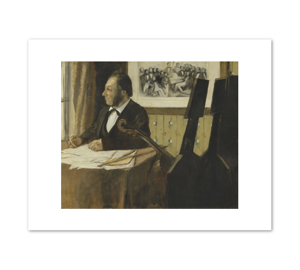 Degas Prints, The Cellist Louis-Marie Pilet | Buy Prints at Museums.Co
